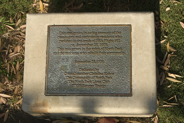 Memorial Tree To PSA 182 Victims