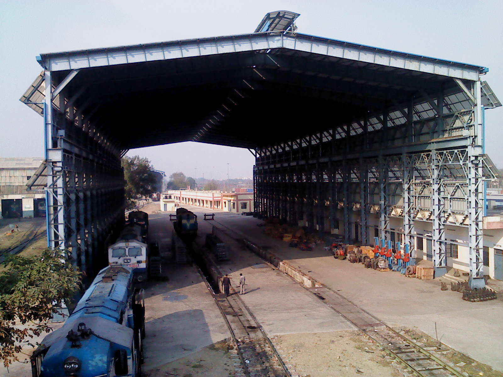 Railway Diesel Shed - Delhi