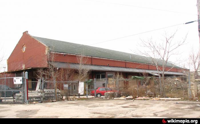 Fomer Pennsylvania railroad freight house.