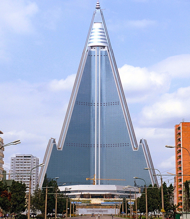 Hotel Ryugyong - Pjongjang (Phenian)