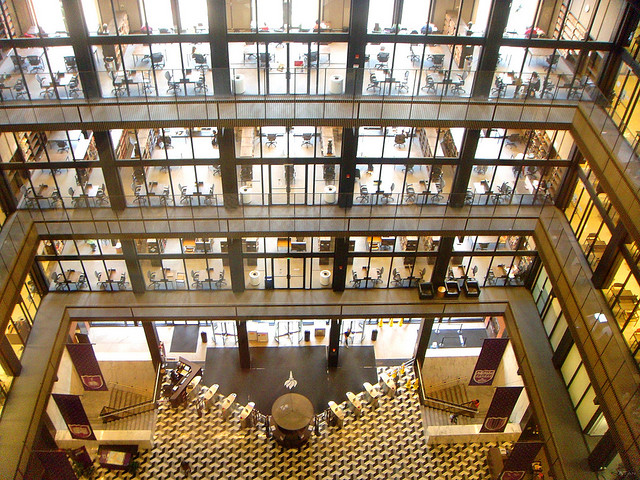 NYU Elmer Holmes Bobst Library