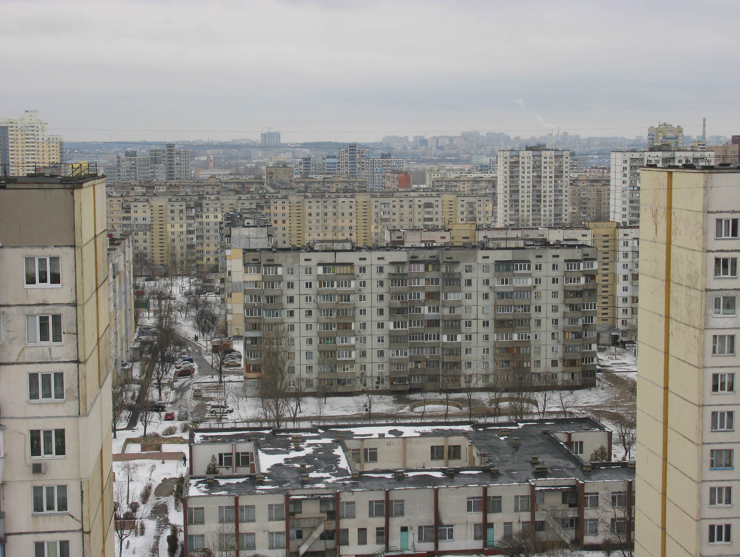 1st microdistrict of Obolon - Kyiv