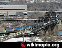 Union Railroad Port Perry Bridge - Duquesne, Pennsylvania