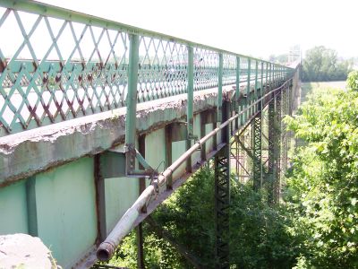 Former site of the Lexington Bridge