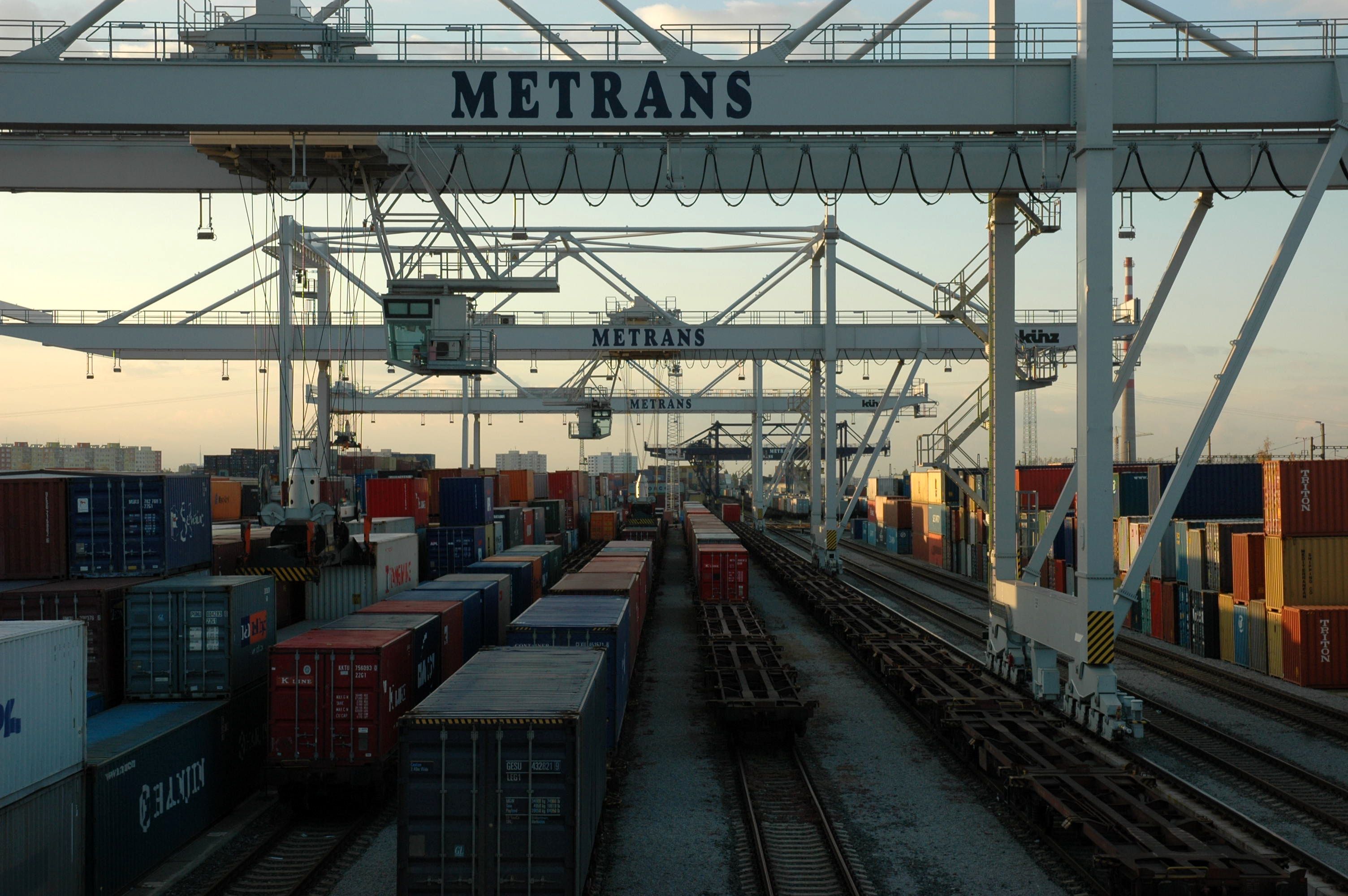 Container Transfer Area - Prague