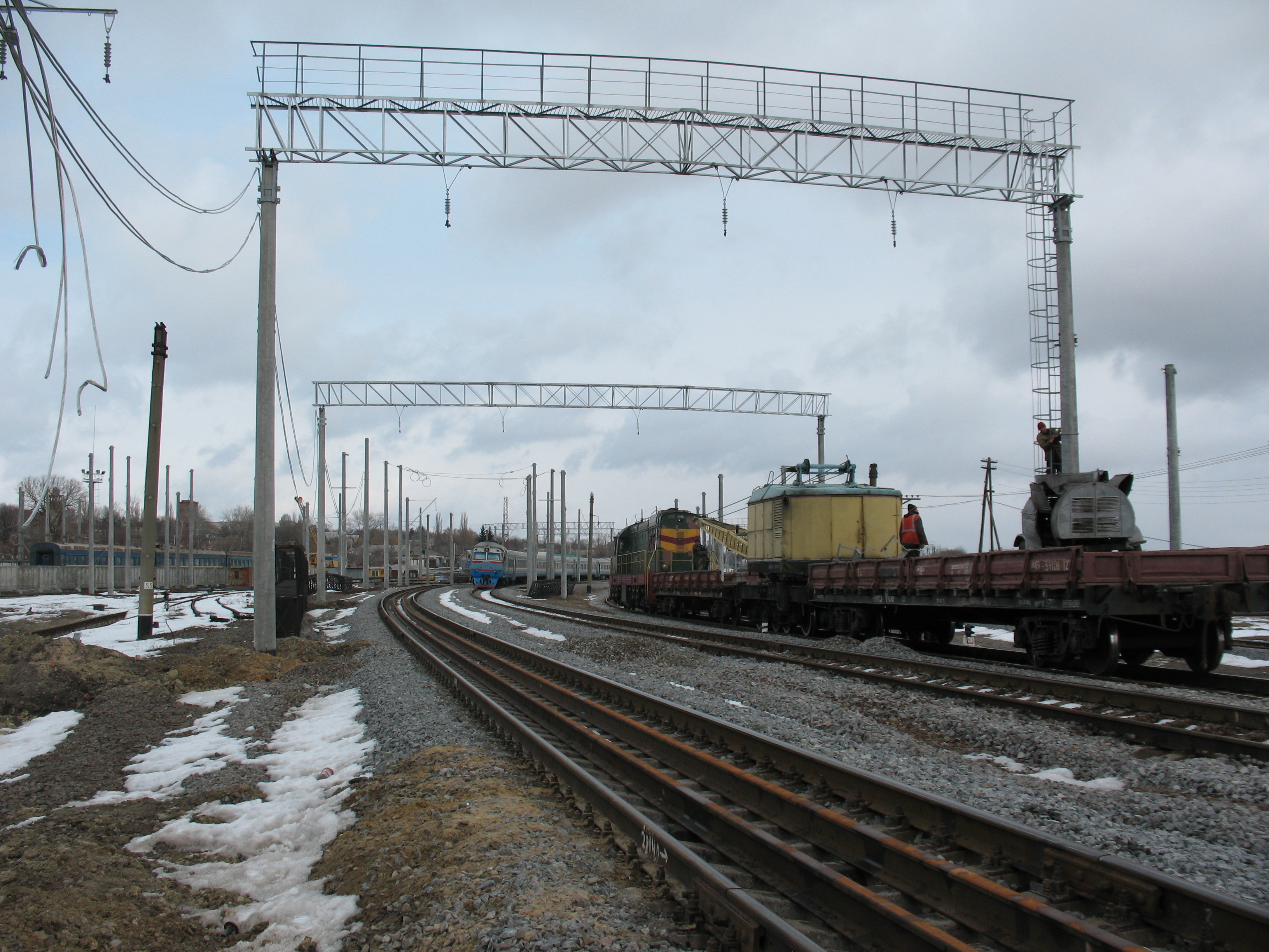 Krasnohrad railway station - Berestyn
