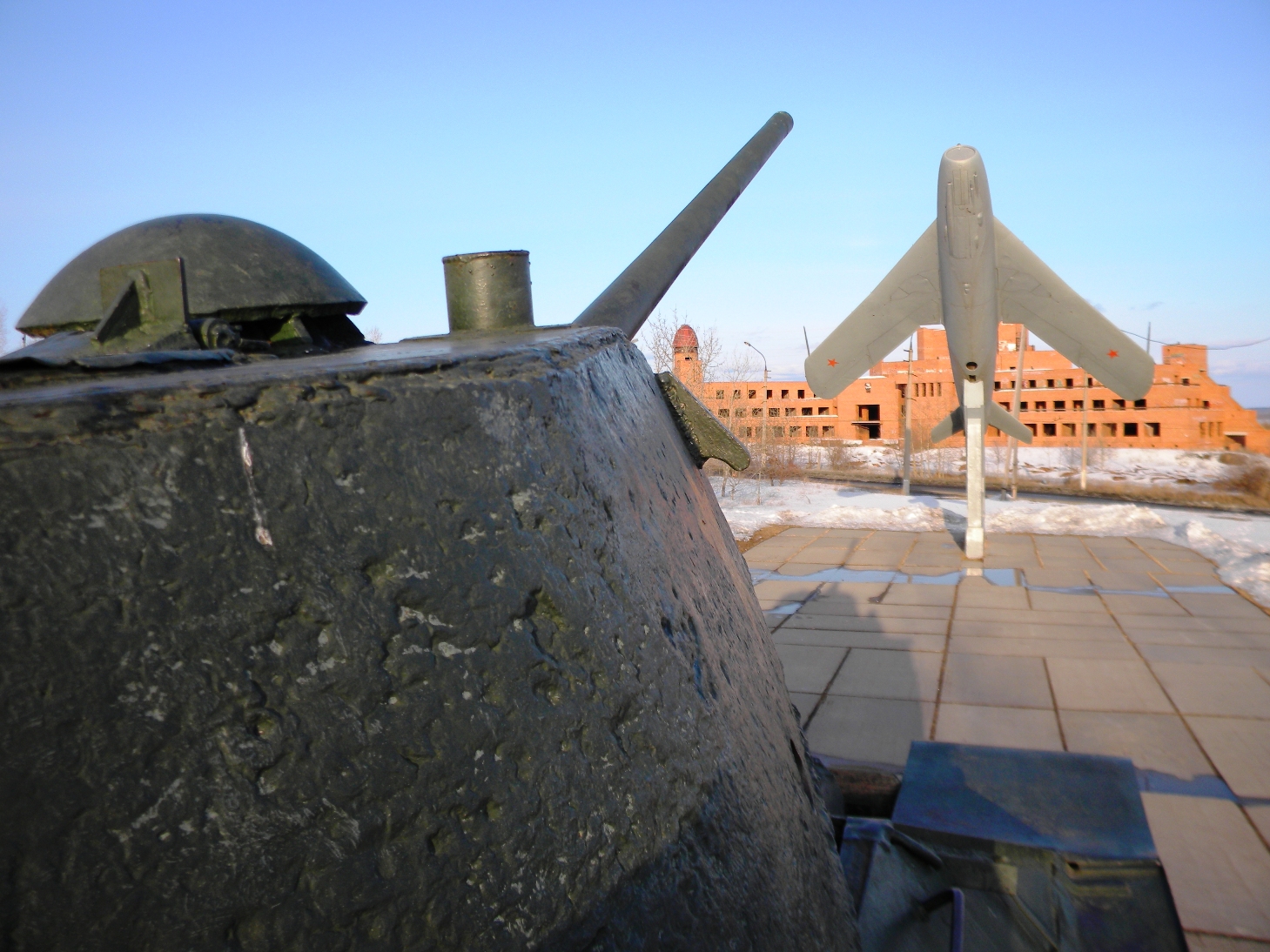 Tank T-34-85 - Bratsk