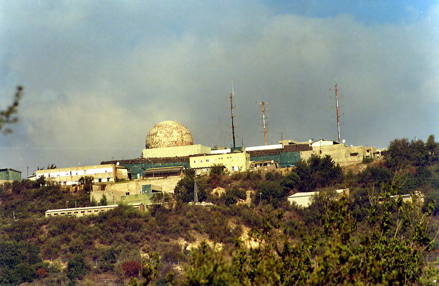 Mount Meron : Northern ATC Aerospace Control Center