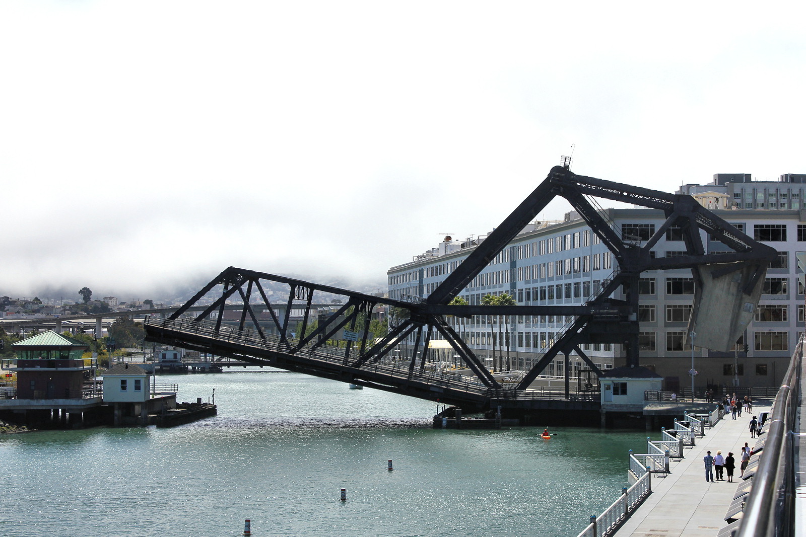 Lefty O'Doul Bridge - San Francisco, California | bascule bridge