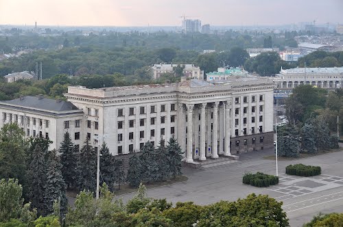 Trade Unions House - Odesa | office building, notable by news, 1958 ...