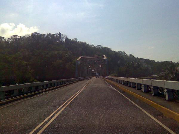 Wawa Bridge - Sibagat Town Proper