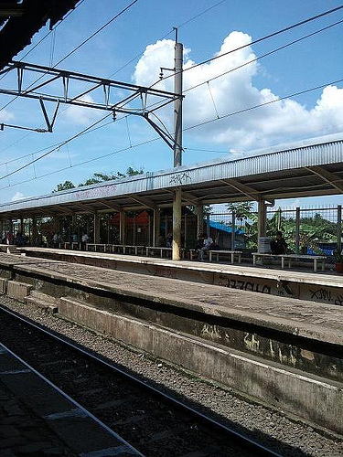 Stasiun Kereta Api Citayam - Depok | train station