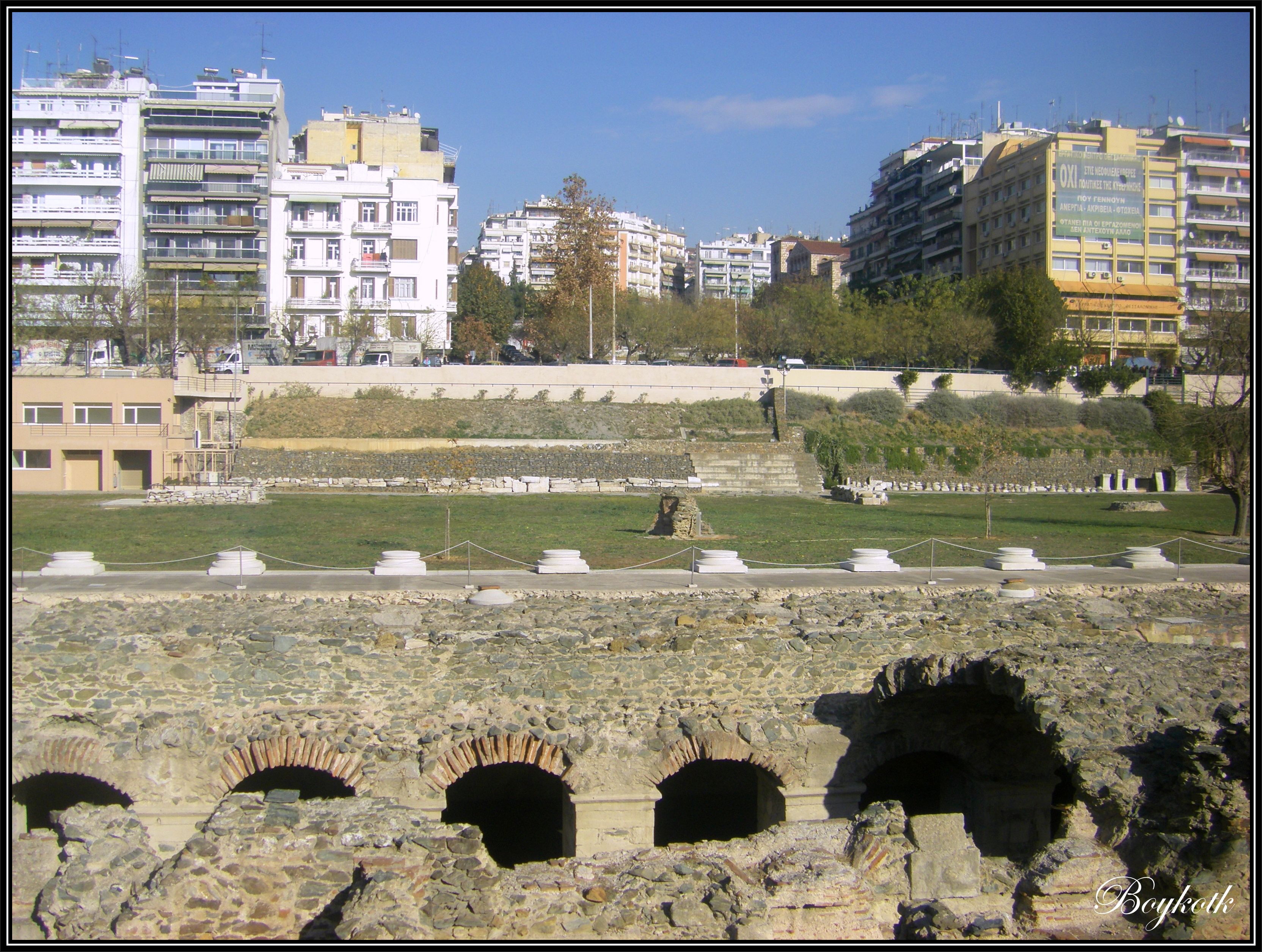 Ancient Agora square (Dikastirion) - Thessaloniki