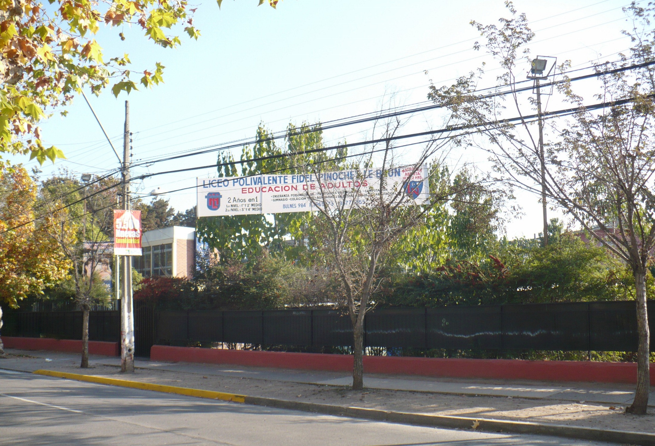 Liceo de Hombres (Polivalente Fidel Pinochet Le Brun) - San Bernardo