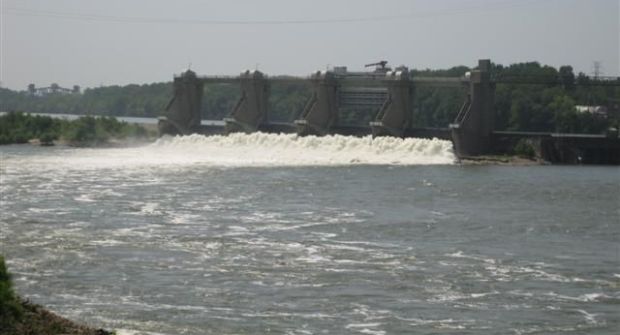McAlpine Dam - Lower Gates