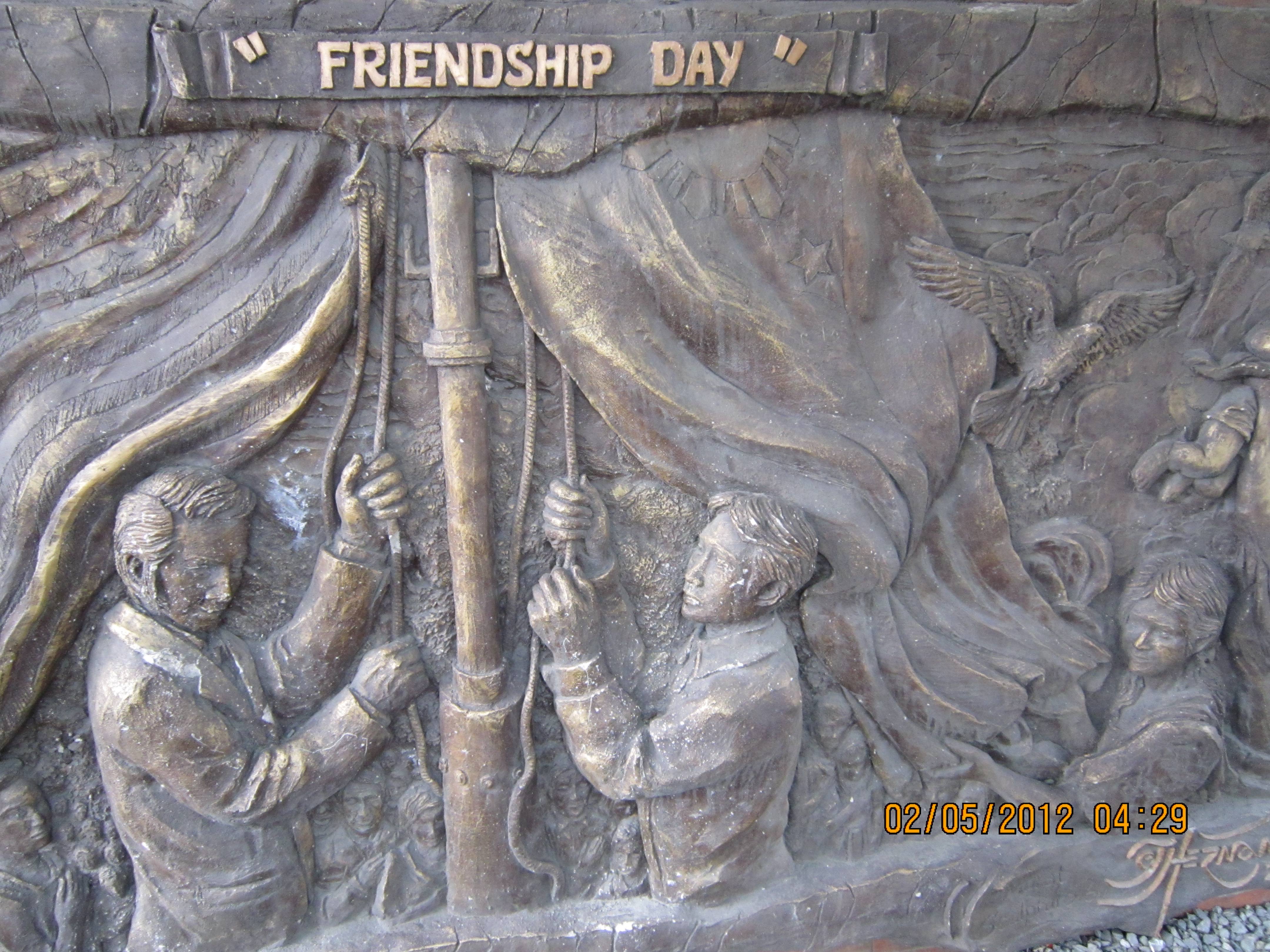 Hunters-ROTC Memorial - Cainta | statue, shrine