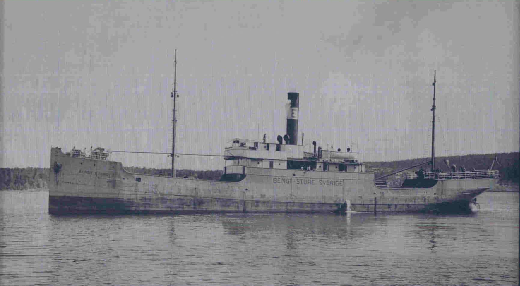 Wreck of ss "Bengt Sture"