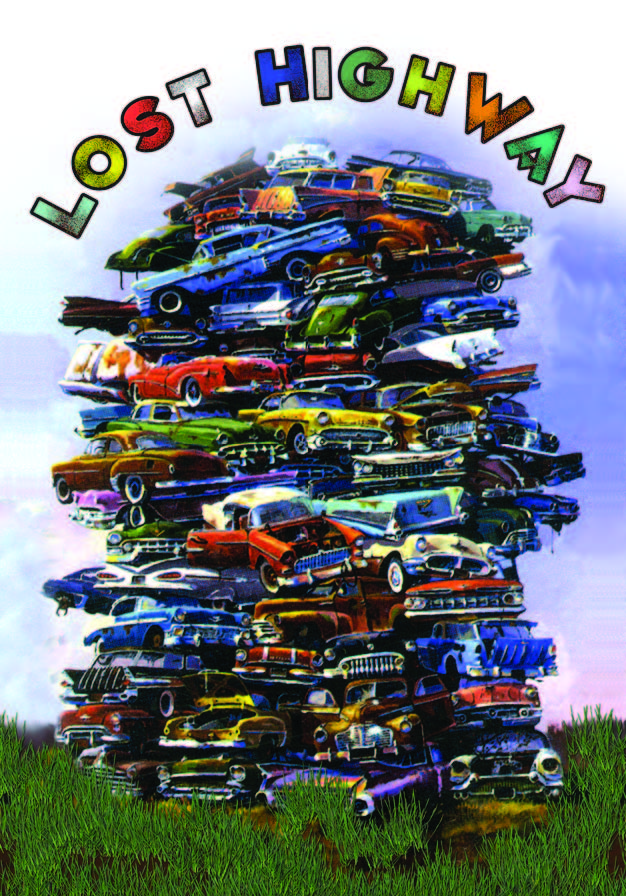 Tom Merkel's "Lost Highway" Car Garden