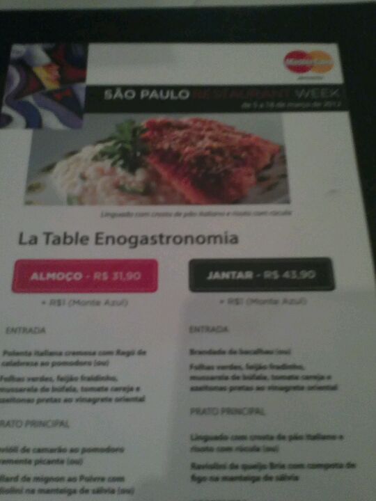 La Table - São Paulo