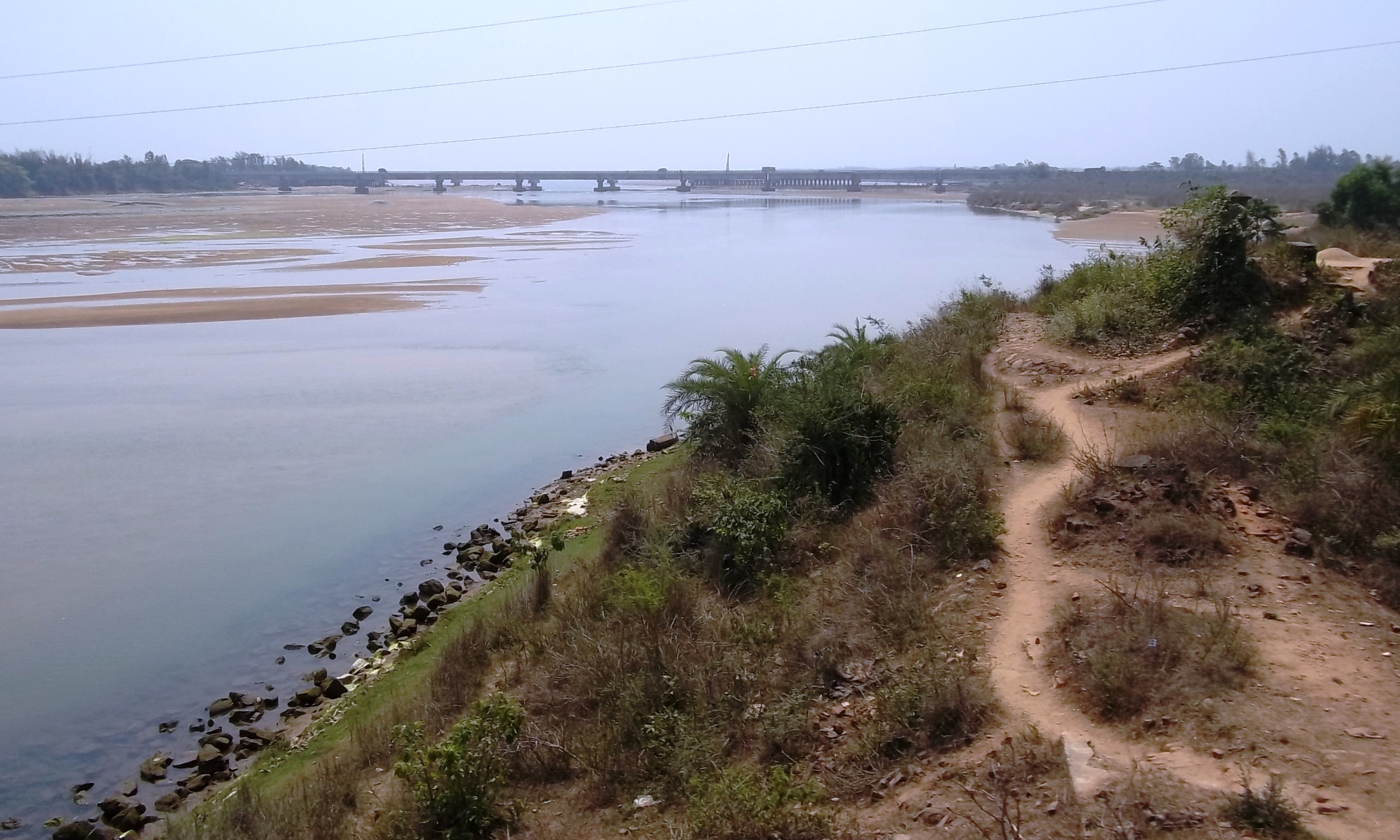 Rail Bridge over Rushikulya River