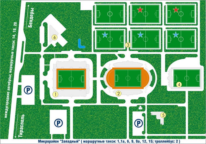 Sherriff Tiraspol sport base - Tiraspol
