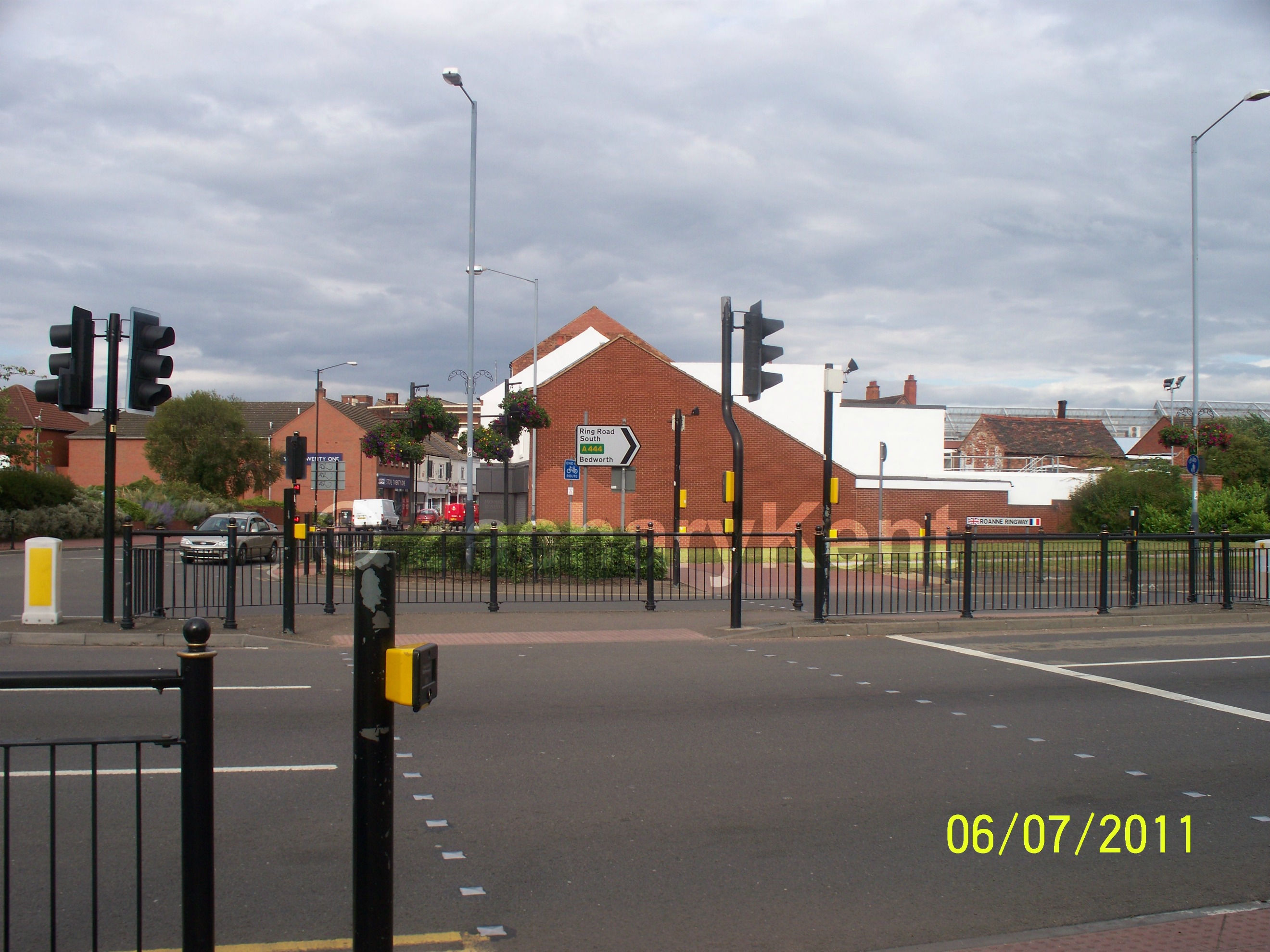 Pedestrian Island - Nuneaton