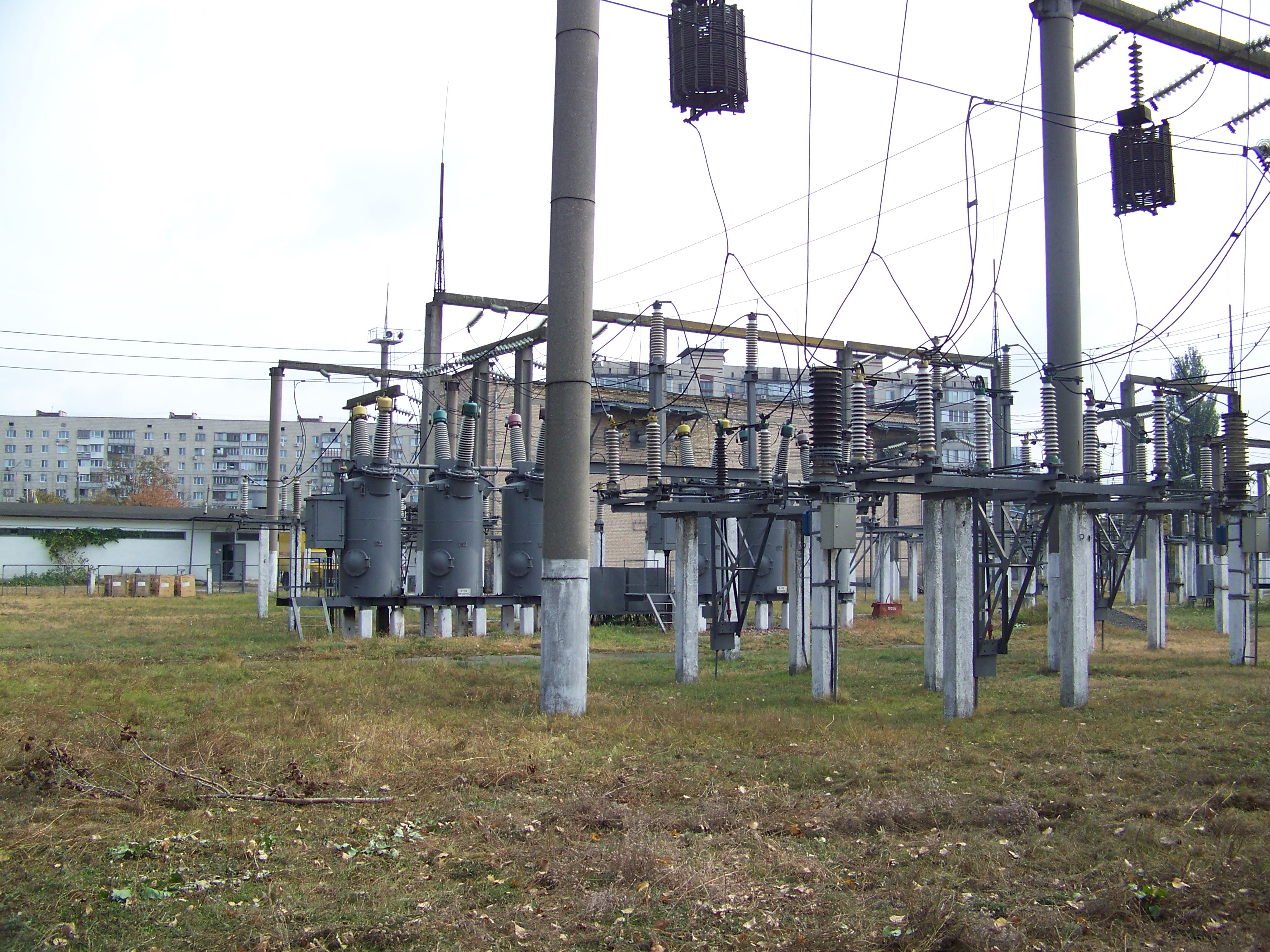 Step-down substation 110 kV (Obolon) - Kyiv | electrical sub-station ...