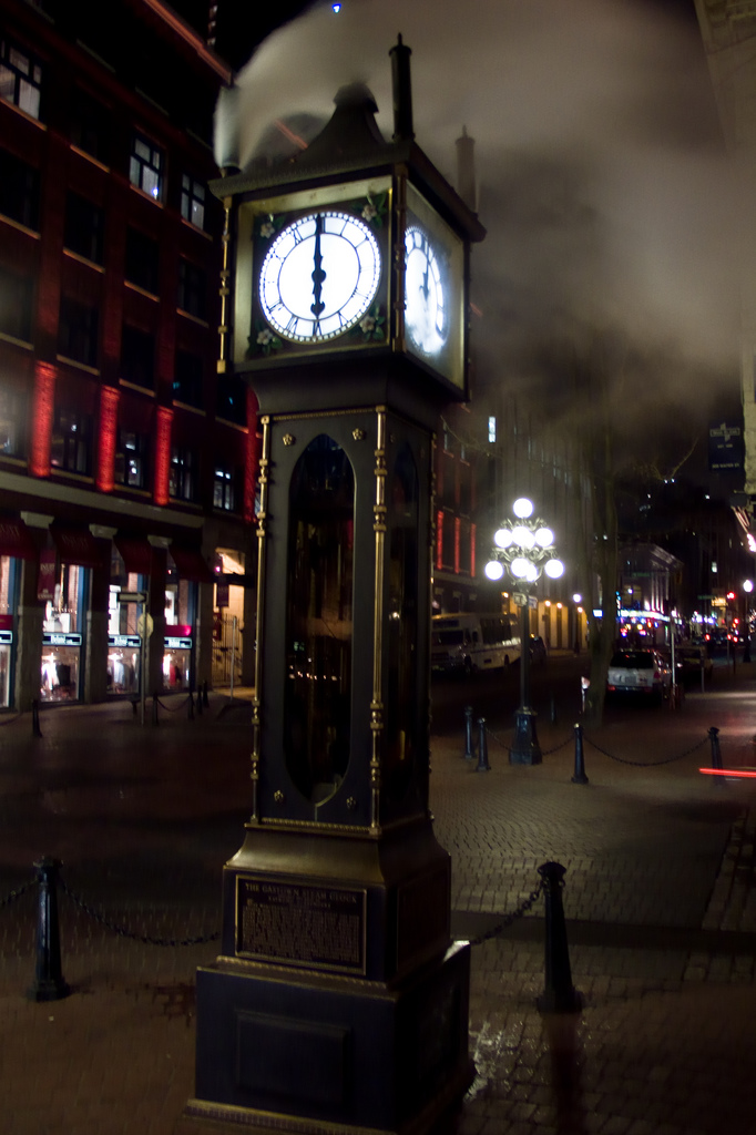 Gastown Steam Clock - Vancouver