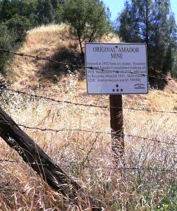 Original Amador Mine - Amador City, California