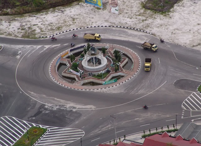 Bundaran Burung - Palangkaraya Jl. R.T.A. Milono