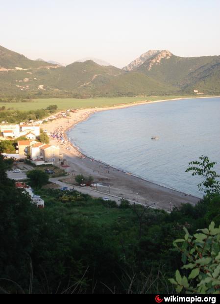 Buljarica beach