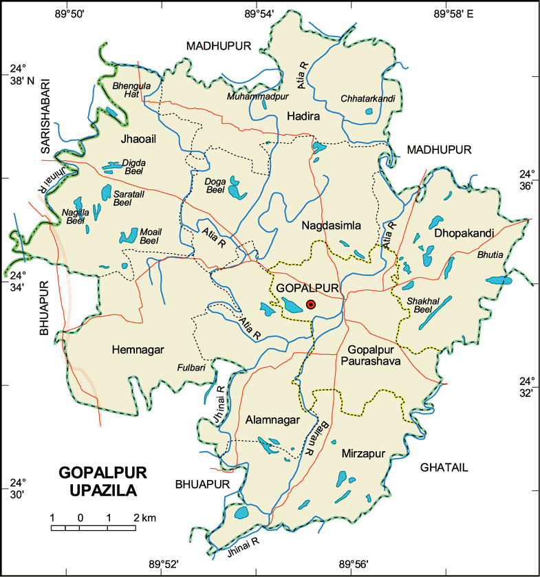Gopalpur Upazila HQ.