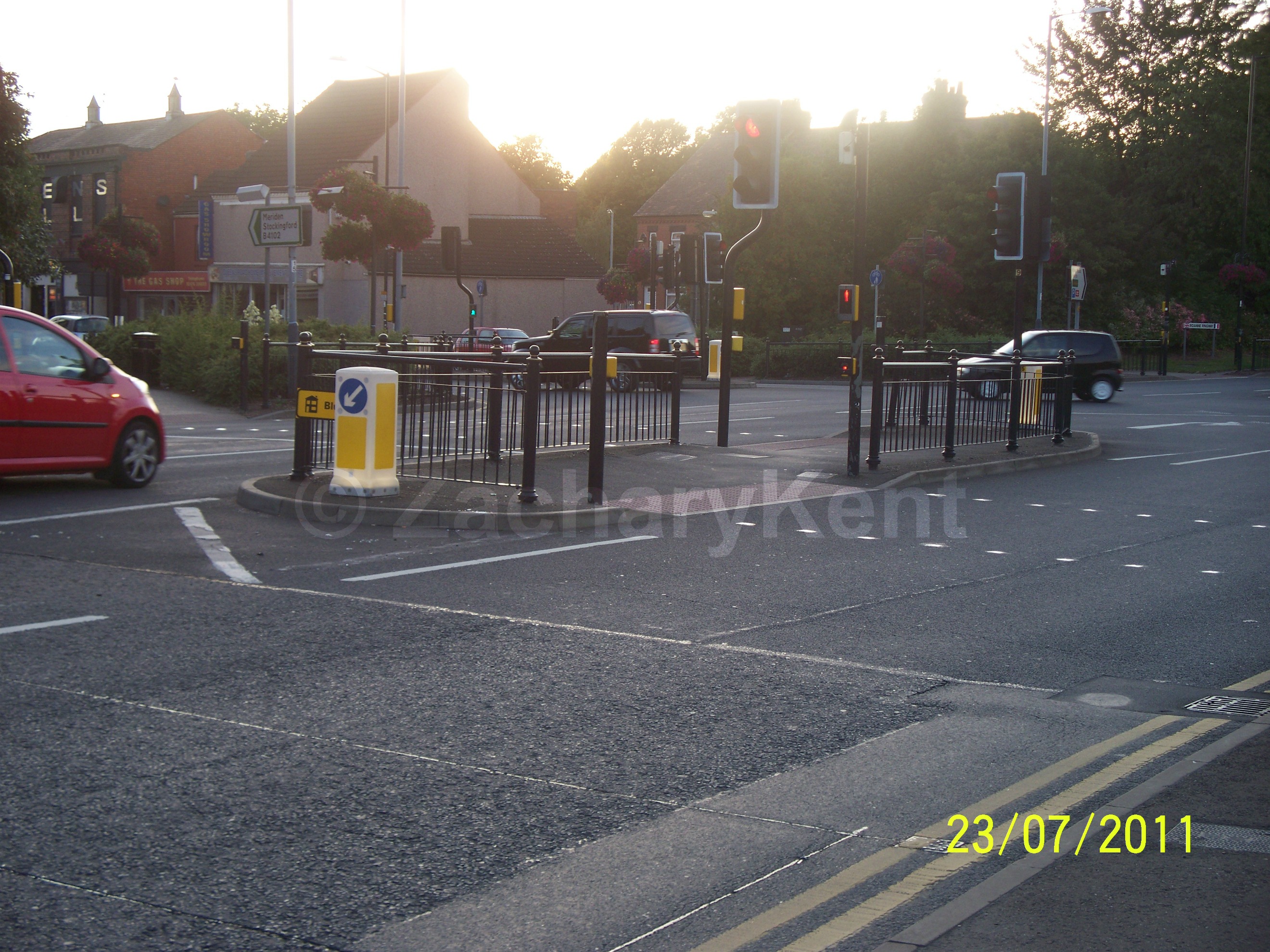 Pedestrian Island - Nuneaton