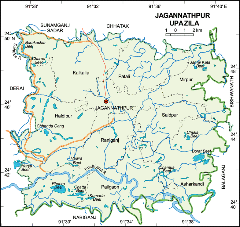 Jagannathpur Upazila