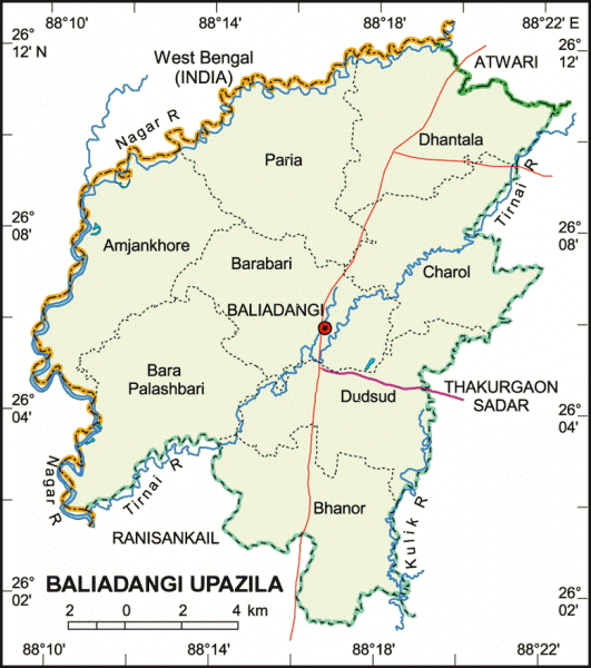 Baliadangi Upazila HQ
