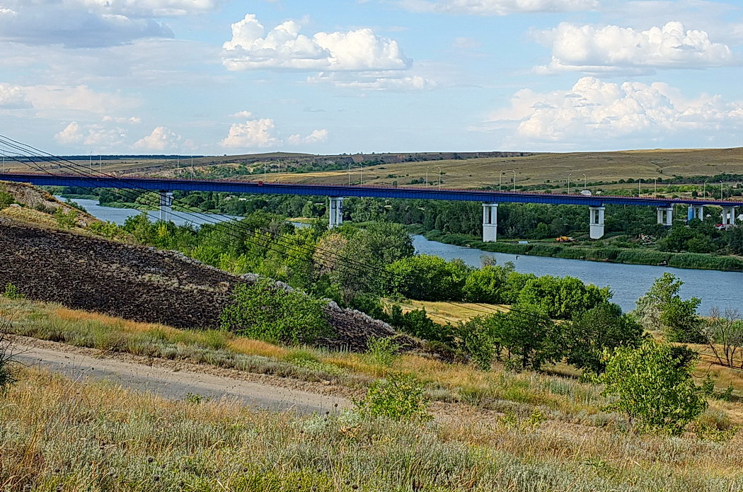 New road bridge across the Belaya Kalitva river - Belaya Kalitva