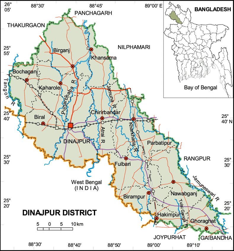 Dinajpur District Town