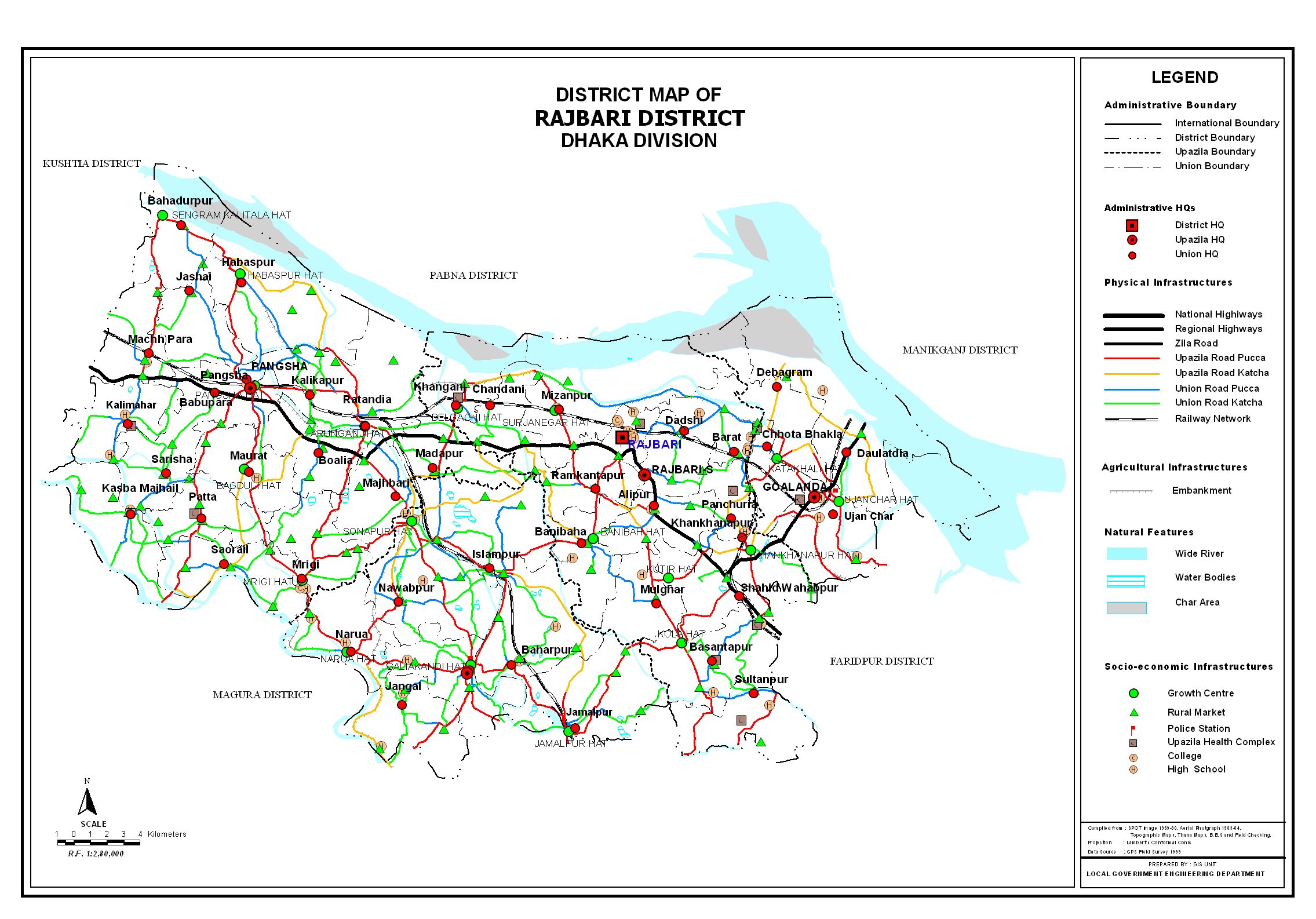 Rajbari District Town