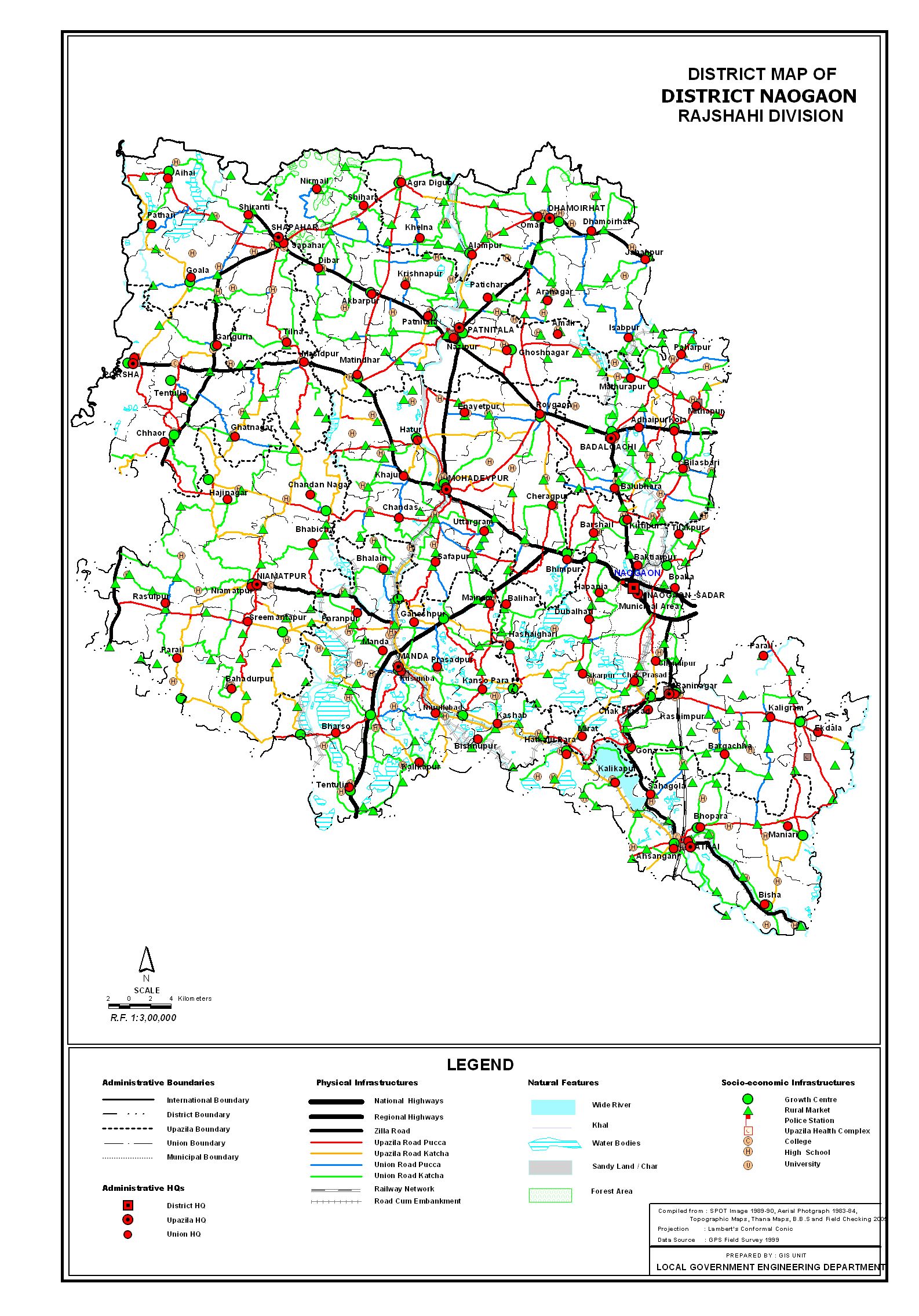 Naogaon District Town