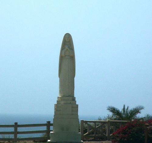 Santa Monica statue - Santa Monica, California