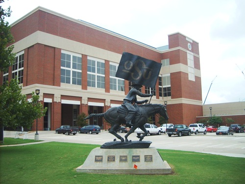 Bullet & Spirit Rider - Stillwater, Oklahoma | statue