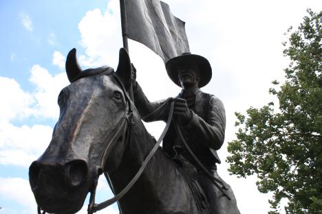 Bullet & Spirit Rider - Stillwater, Oklahoma | statue