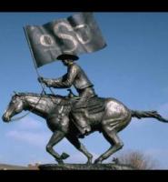 Bullet & Spirit Rider - Stillwater, Oklahoma | statue