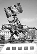 Bullet & Spirit Rider - Stillwater, Oklahoma | statue