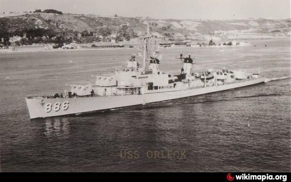 USS Orleck (DD-886) - Lake Charles, Louisiana | military, destroyer ...