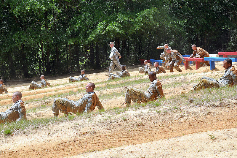 Military Obstacle Course Map
