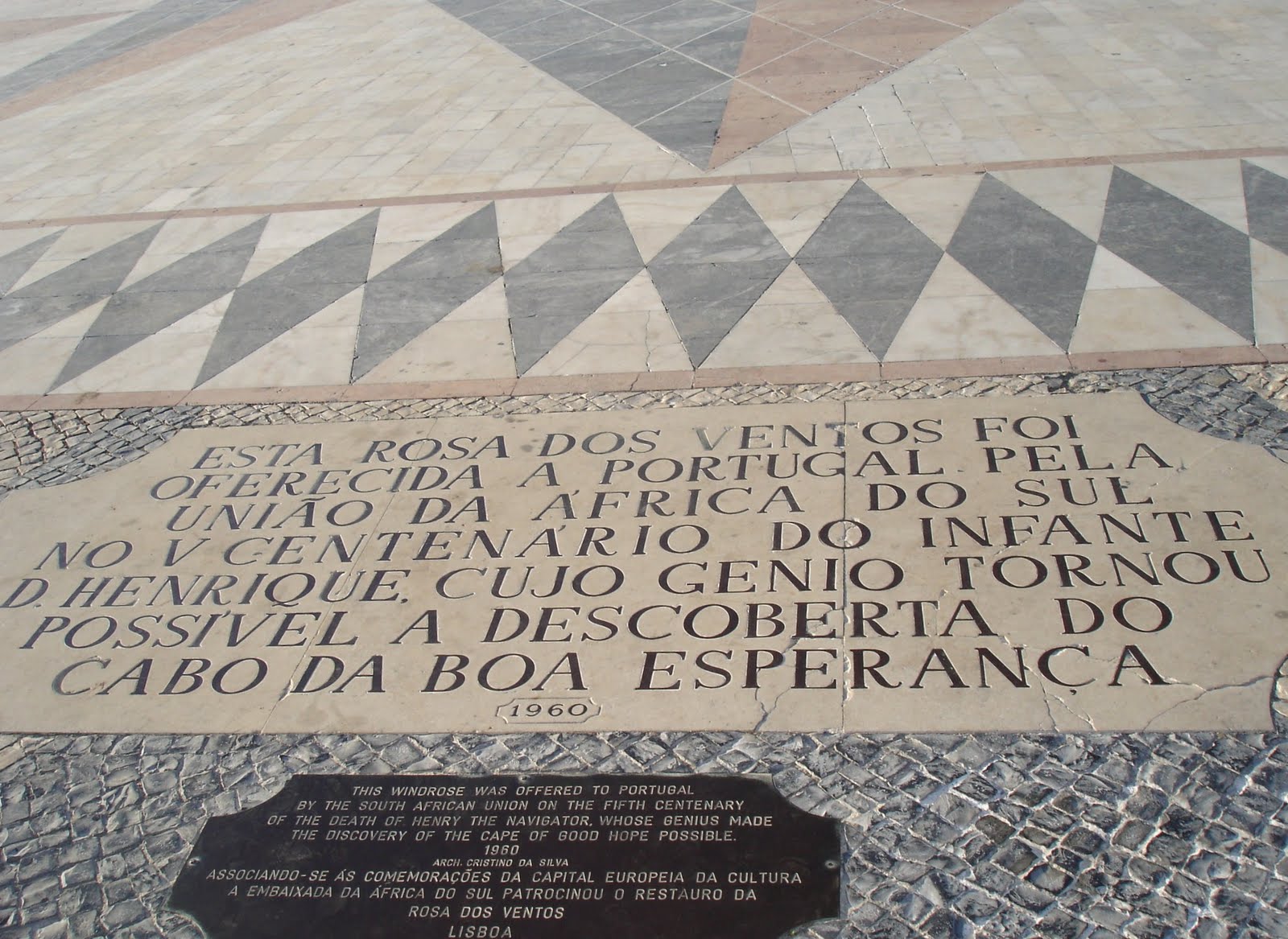 Rose des vents - Lisbonne