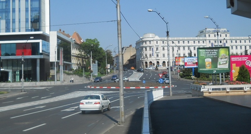 Unirii Square roundabout