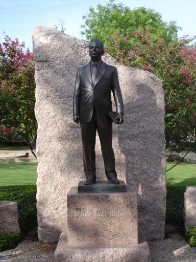 Statue of James Earl Rudder - College Station, Texas