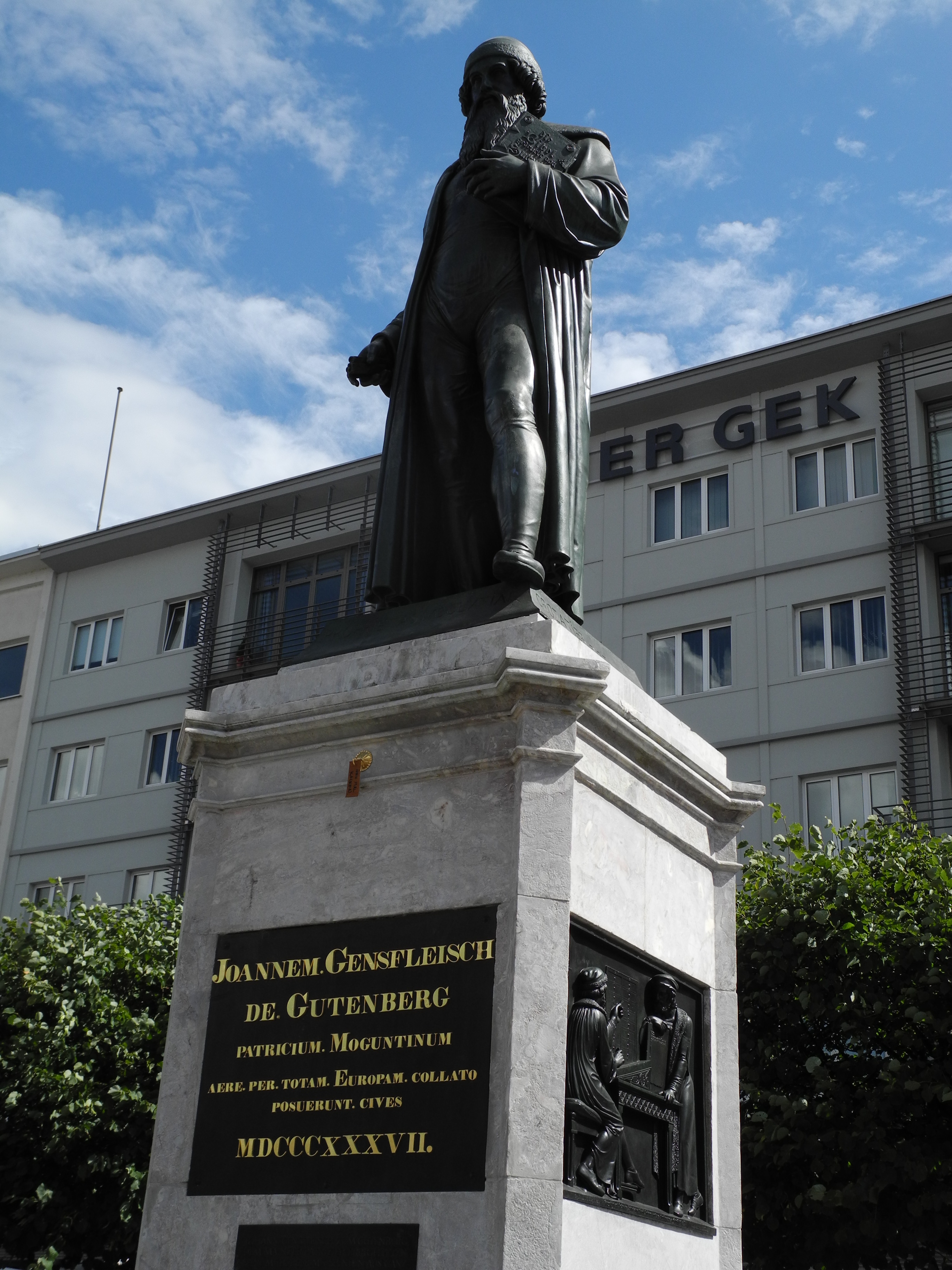Johannes Gutenberg Denkmal - Mainz
